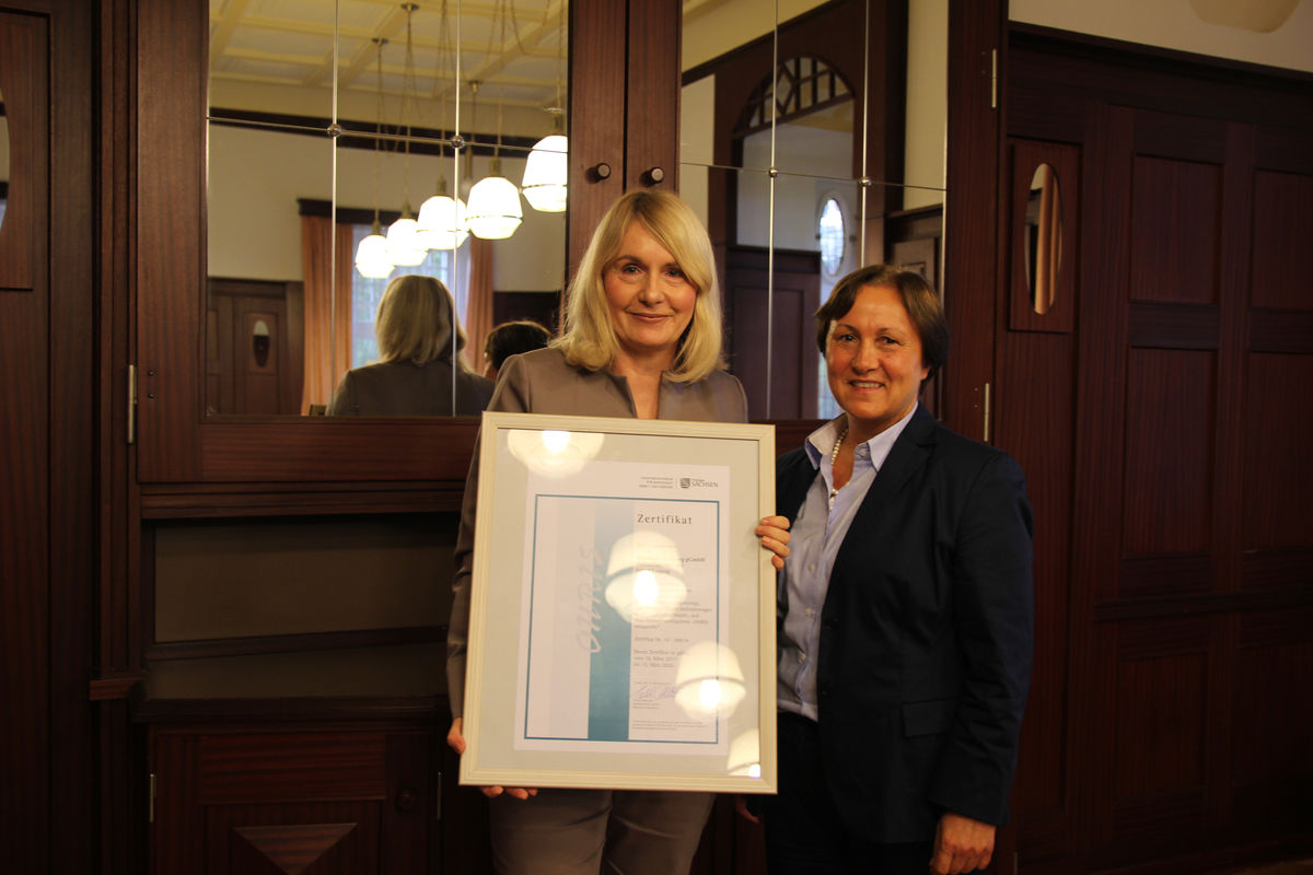 Erneute Anerkennung des betrieblichen Arbeitsschutz-Management-Systems ...